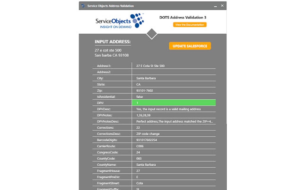 DOTS Address Validation for Salesforce para Google Chrome - Extensión ... DOTS Address Validation for Salesforce para Google Chrome - Extensión ...
