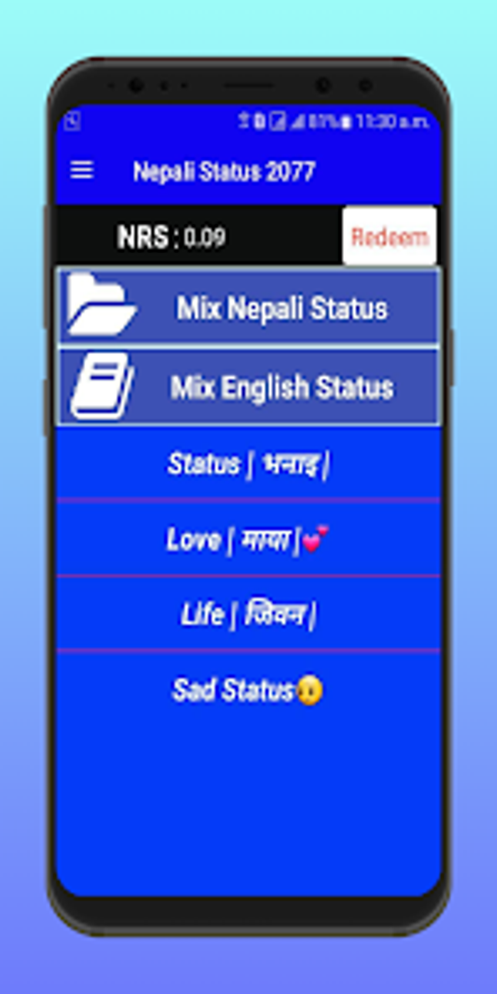 Nepali Status 2020 - Love Lif for Android - Download