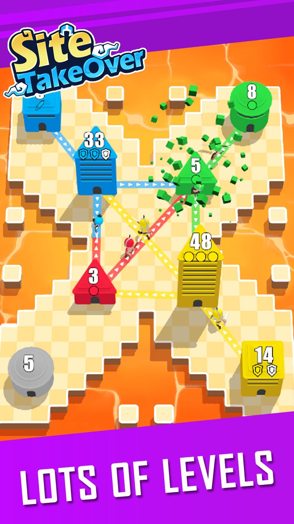 Site Takeover-strategy io game for iPhone - Download