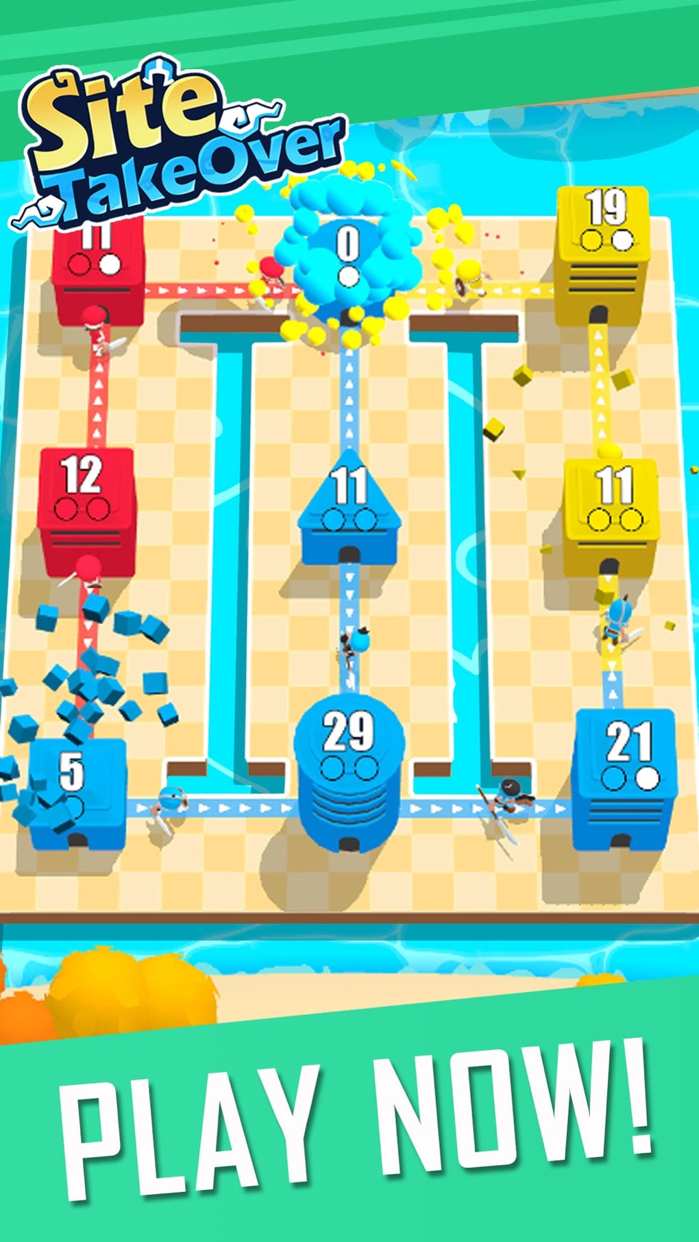 Site Takeover-strategy io game for iPhone - Download