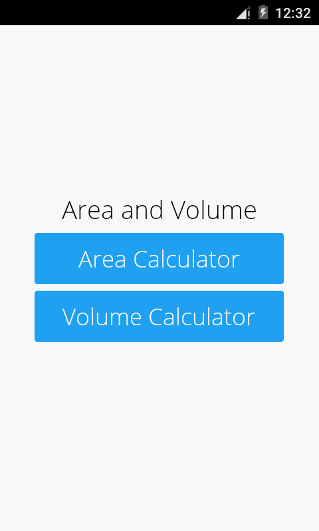 Area and Volume Calculator APK for Android - Download