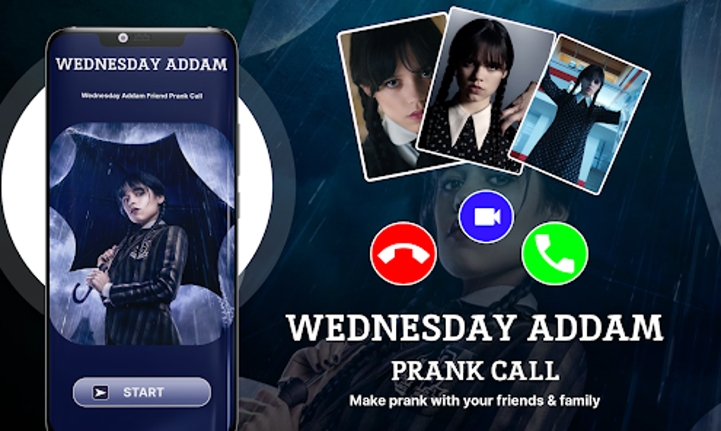 Wednesday Addams Fake Call para Android - Descargar