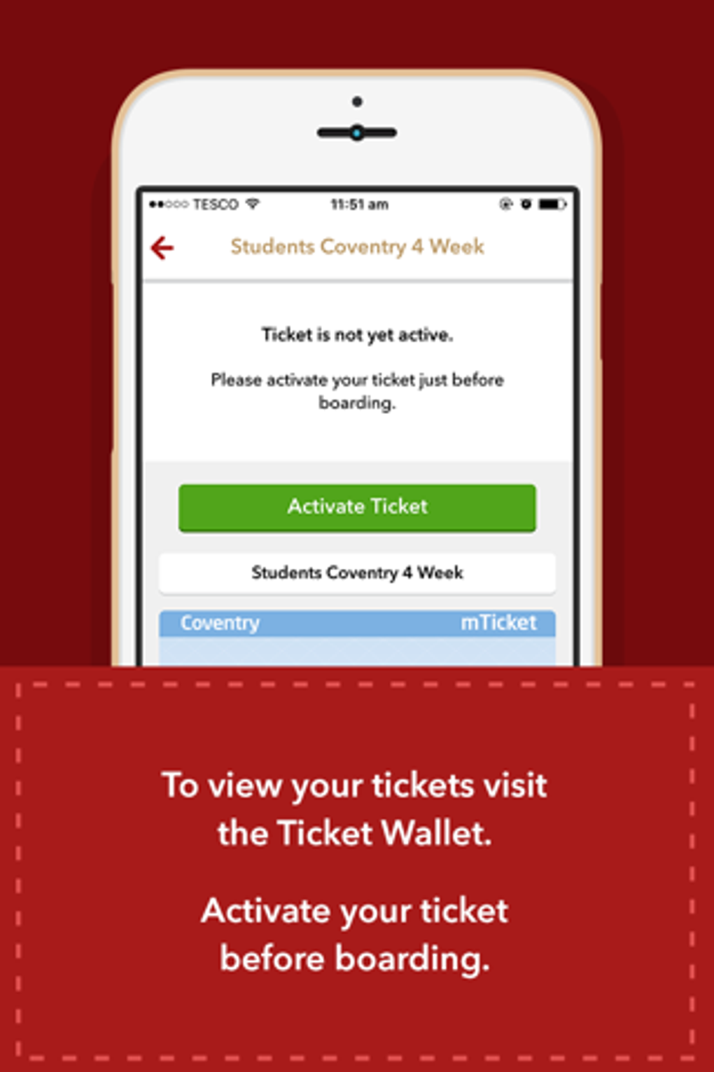 NX Bus mTicket for iPhone - Download
