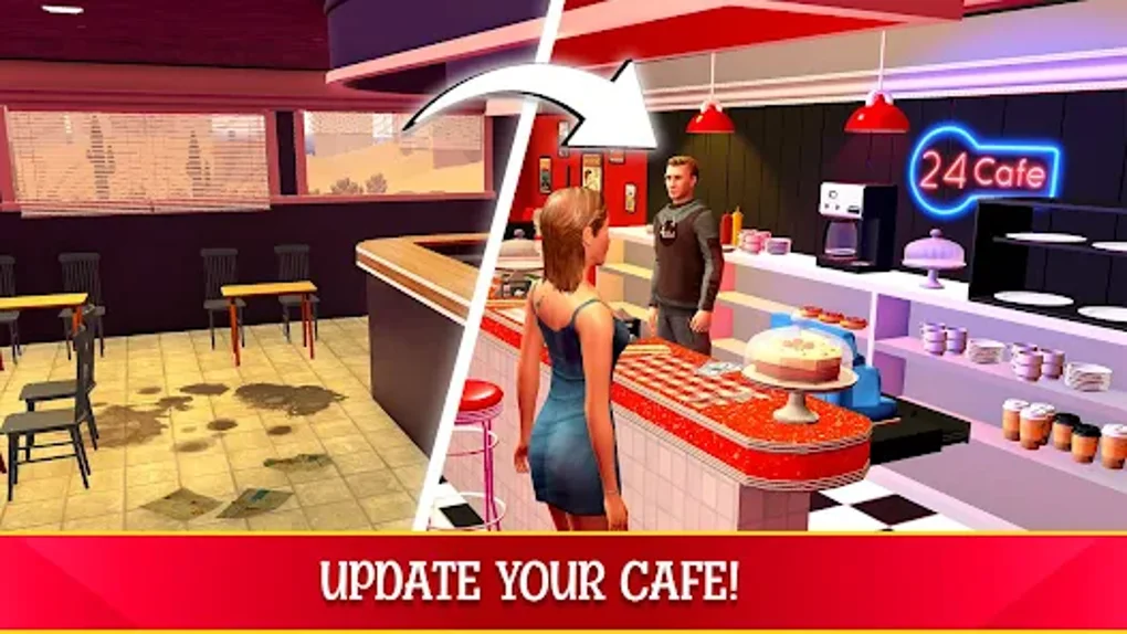 Road Cafe: Diner Simulator 3D for Android - Download