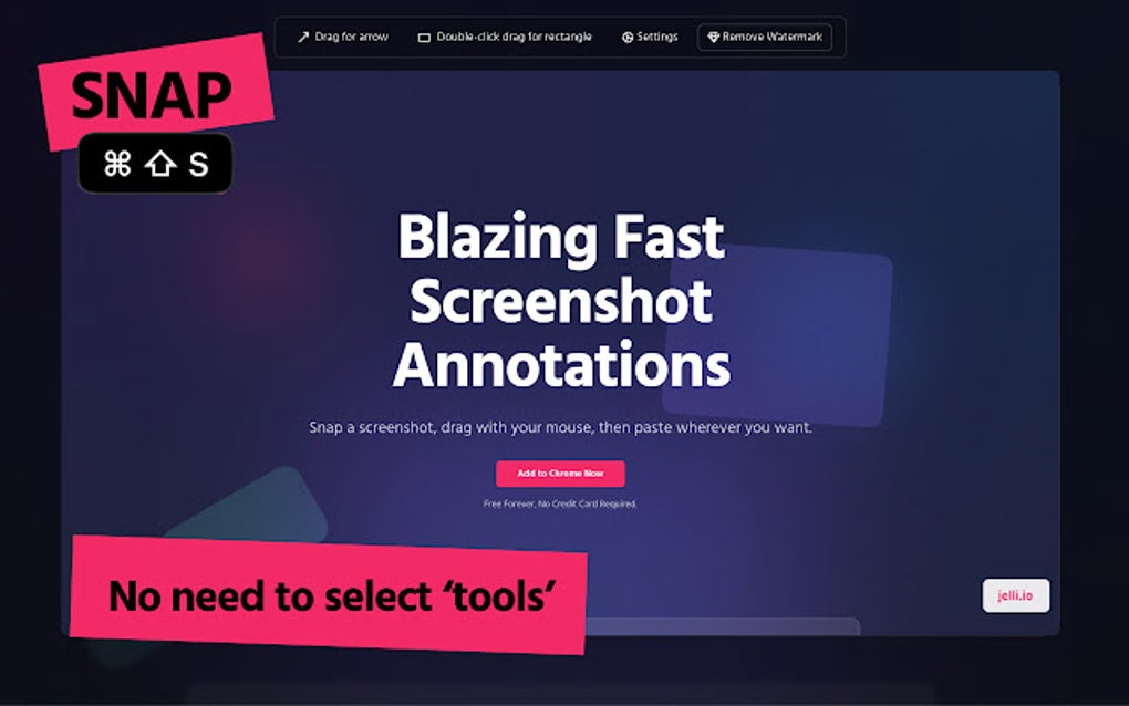 Jelli Screencaps para Google Chrome - Extensión Descargar