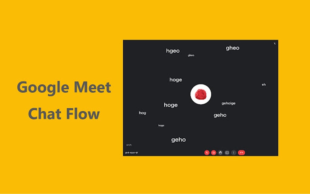 Google Meet Chat Flow para Google Chrome - Extensión Descargar