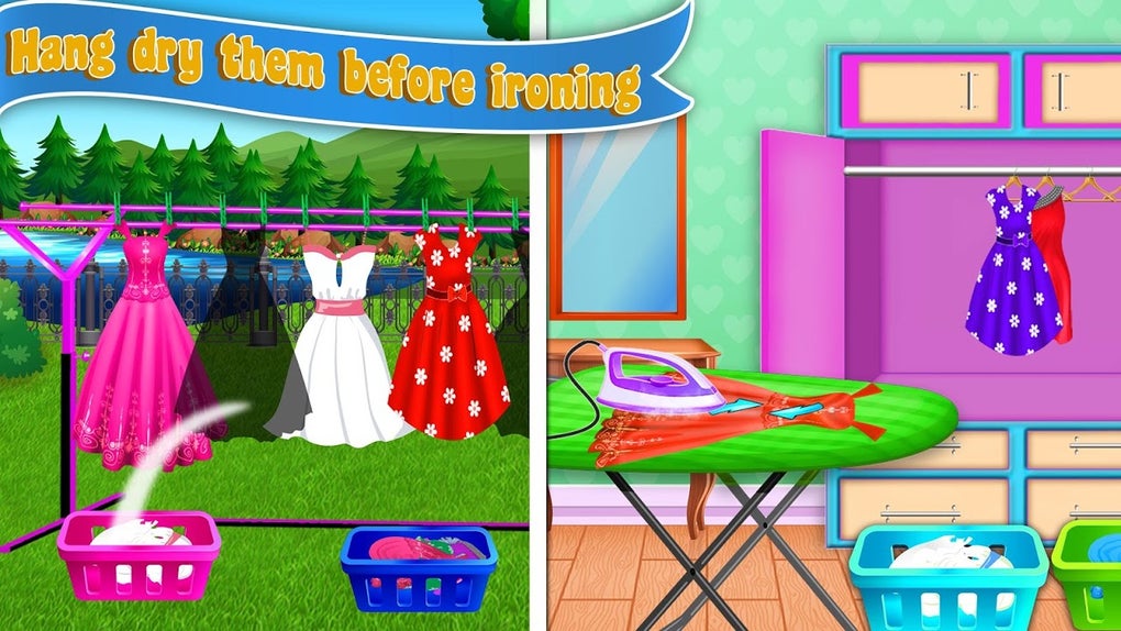 Home Laundry & Dish Washing: Messy Room Cleaning APK for Android - Download