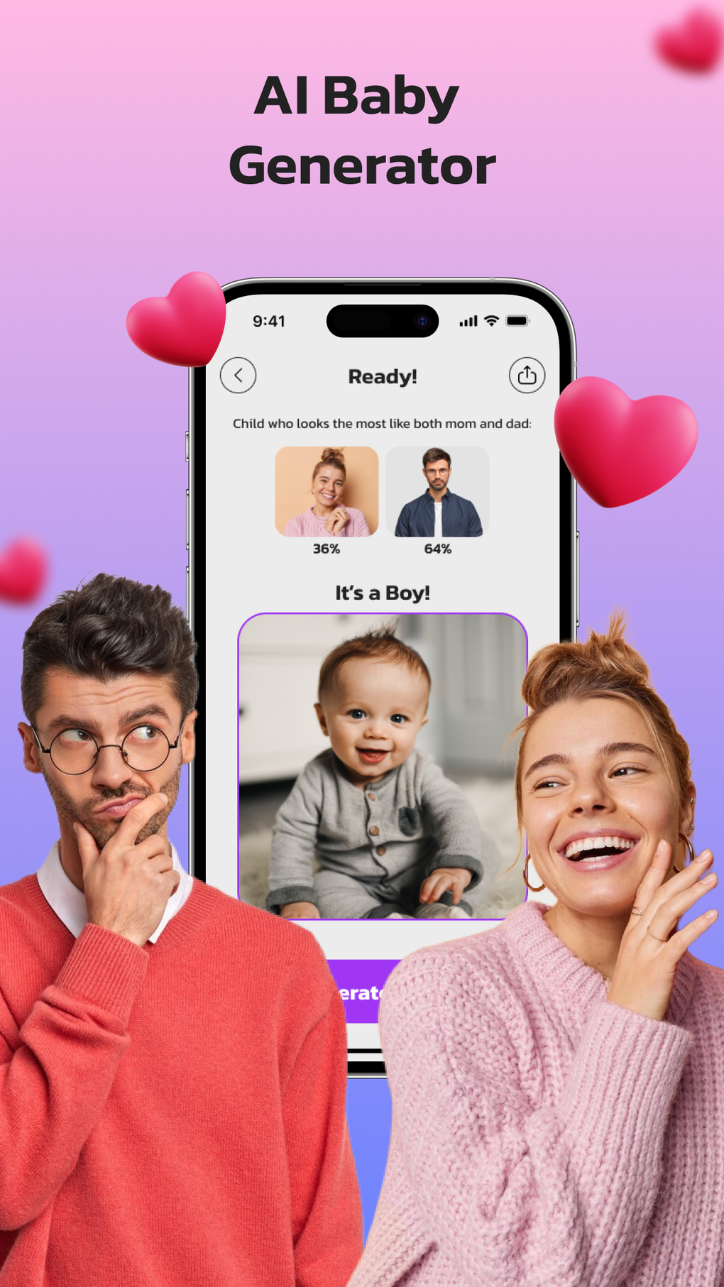 AI Baby Generator - Face Maker para iPhone - Descargar