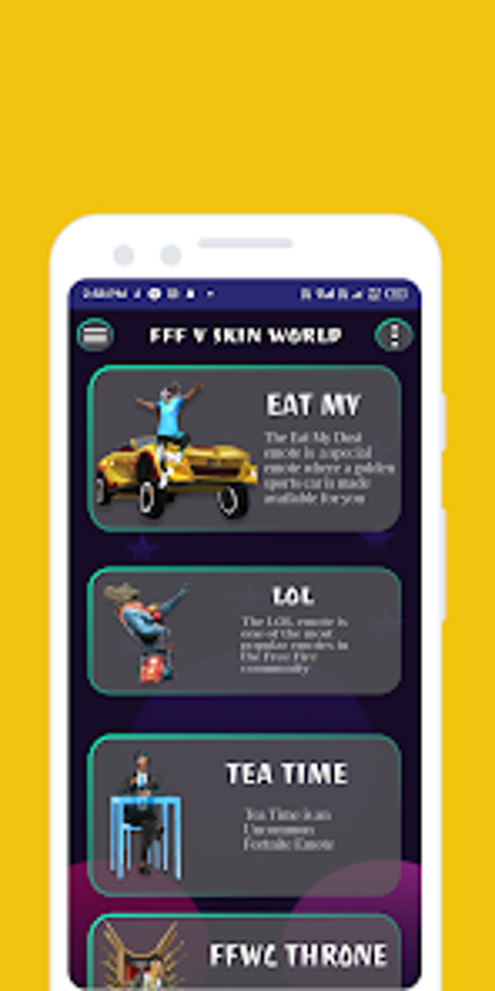 FFF V Skin World for Android - Download