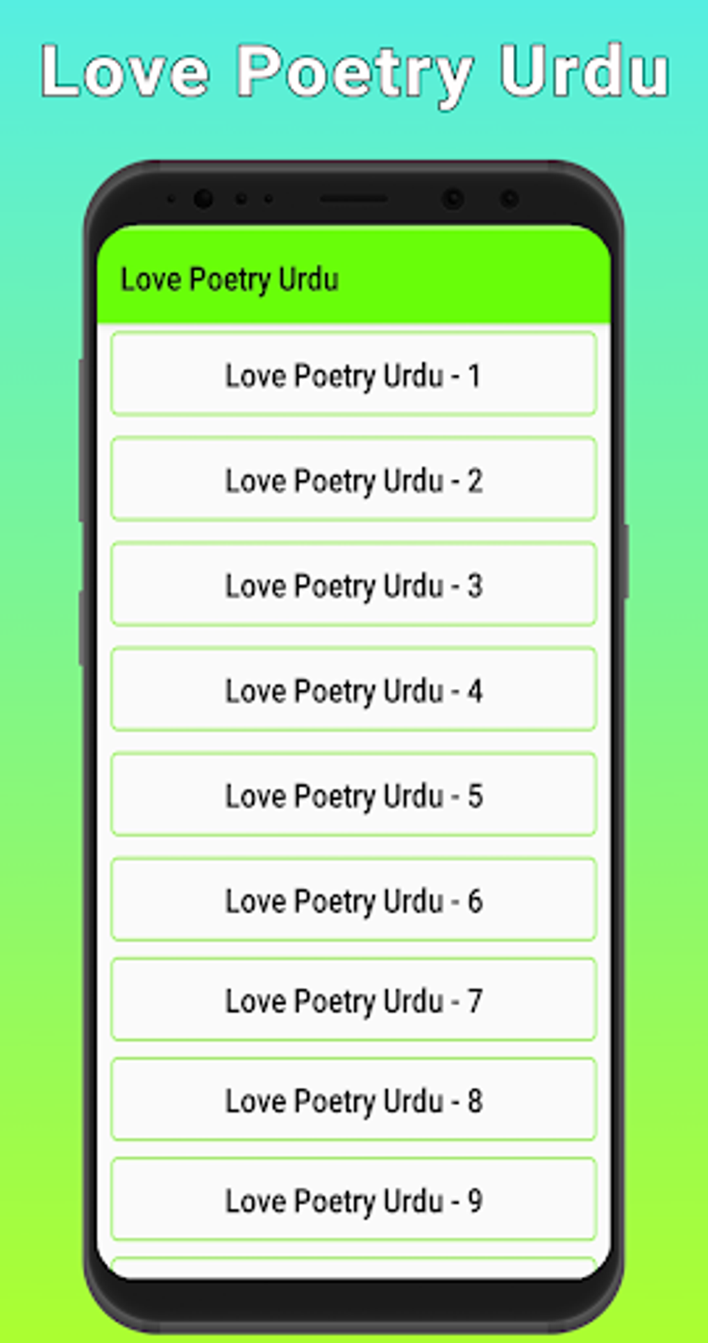 Android için Love Poetry Urdu - İndir