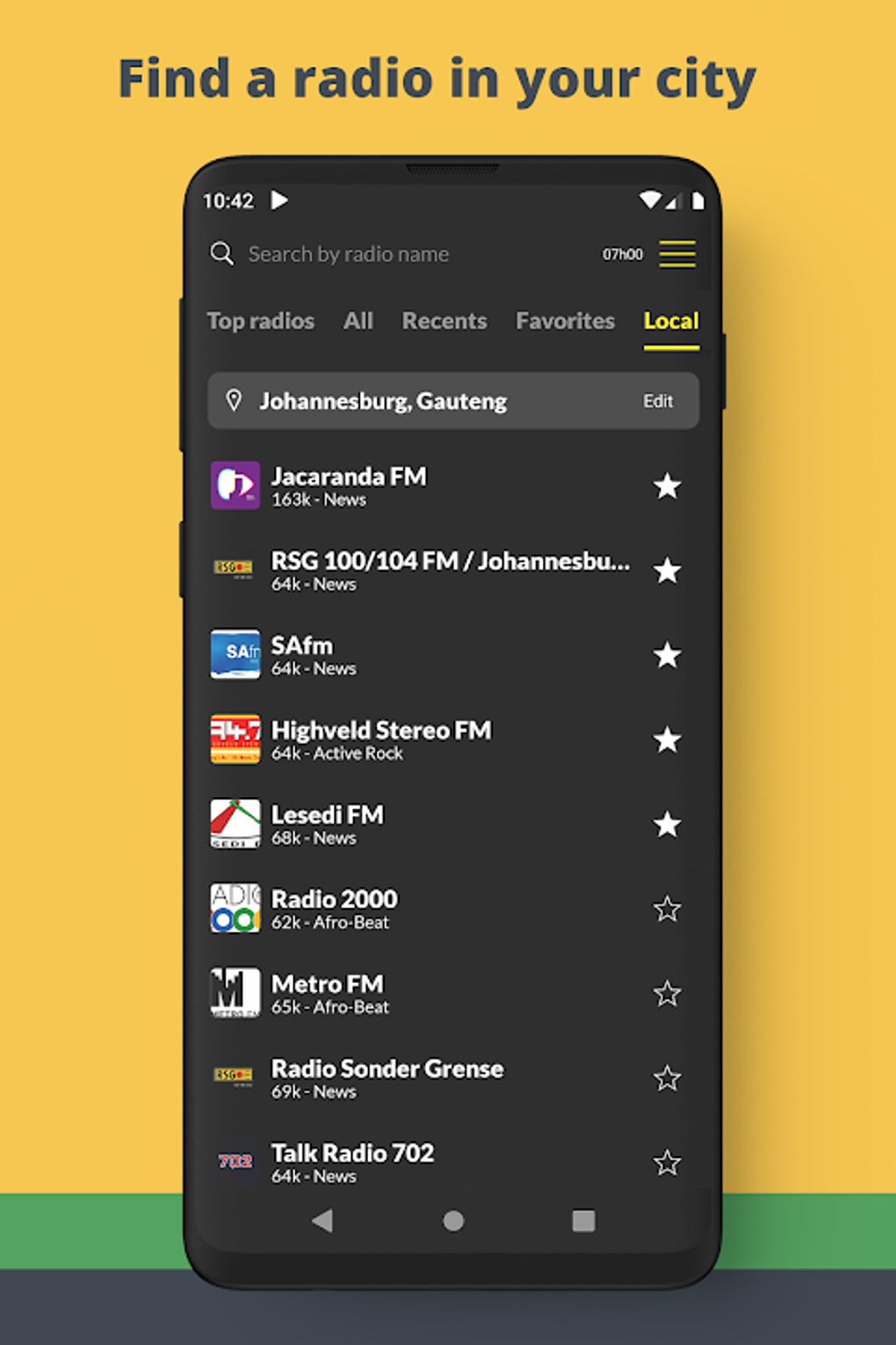 Radio South Africa: Radio FM Free, Free Radio App APK for Android - Download
