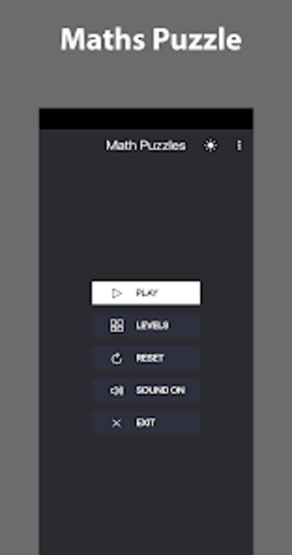 Math Puzzles pour Android - Télécharger