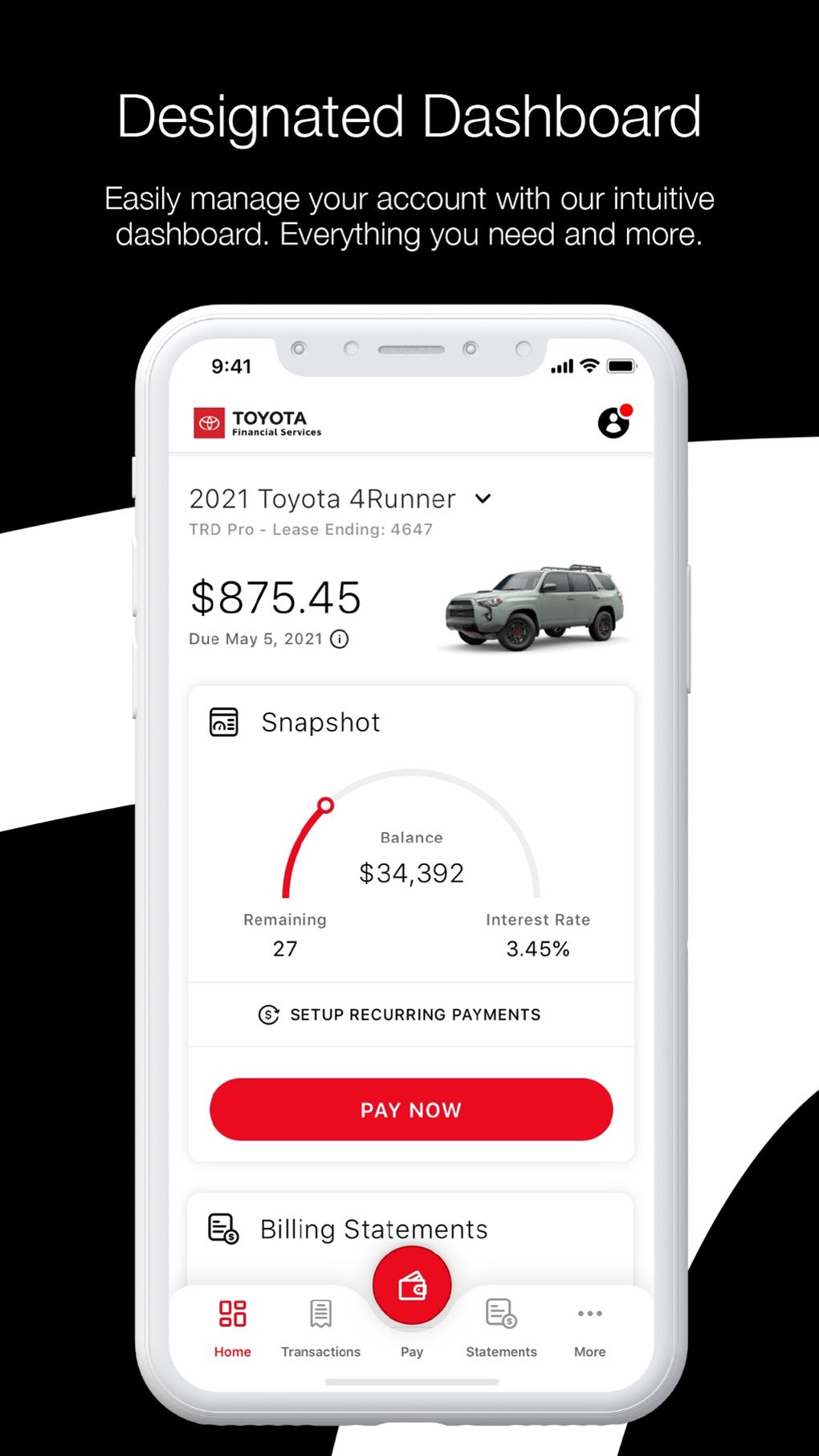 Toyota Financial Services for iPhone - Download