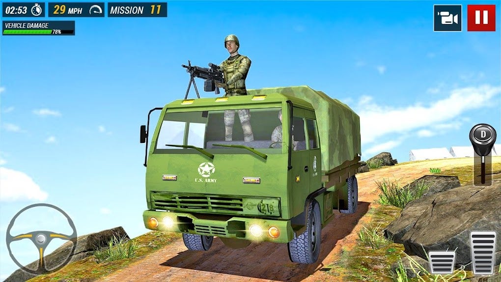 Offroad Army Truck Driving Game APK for Android - Download