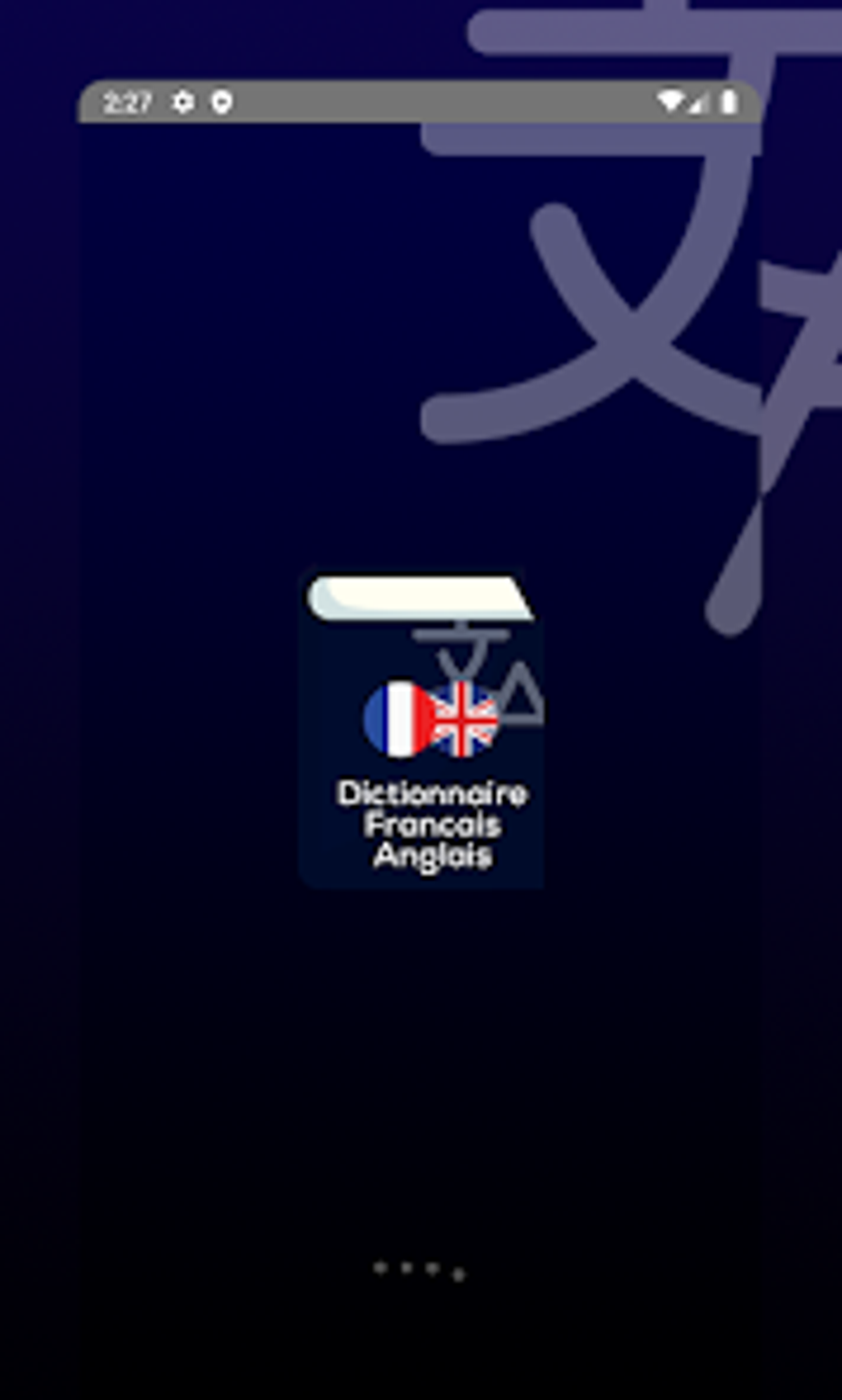 Dictionnaire Francais Anglais para Android - Download