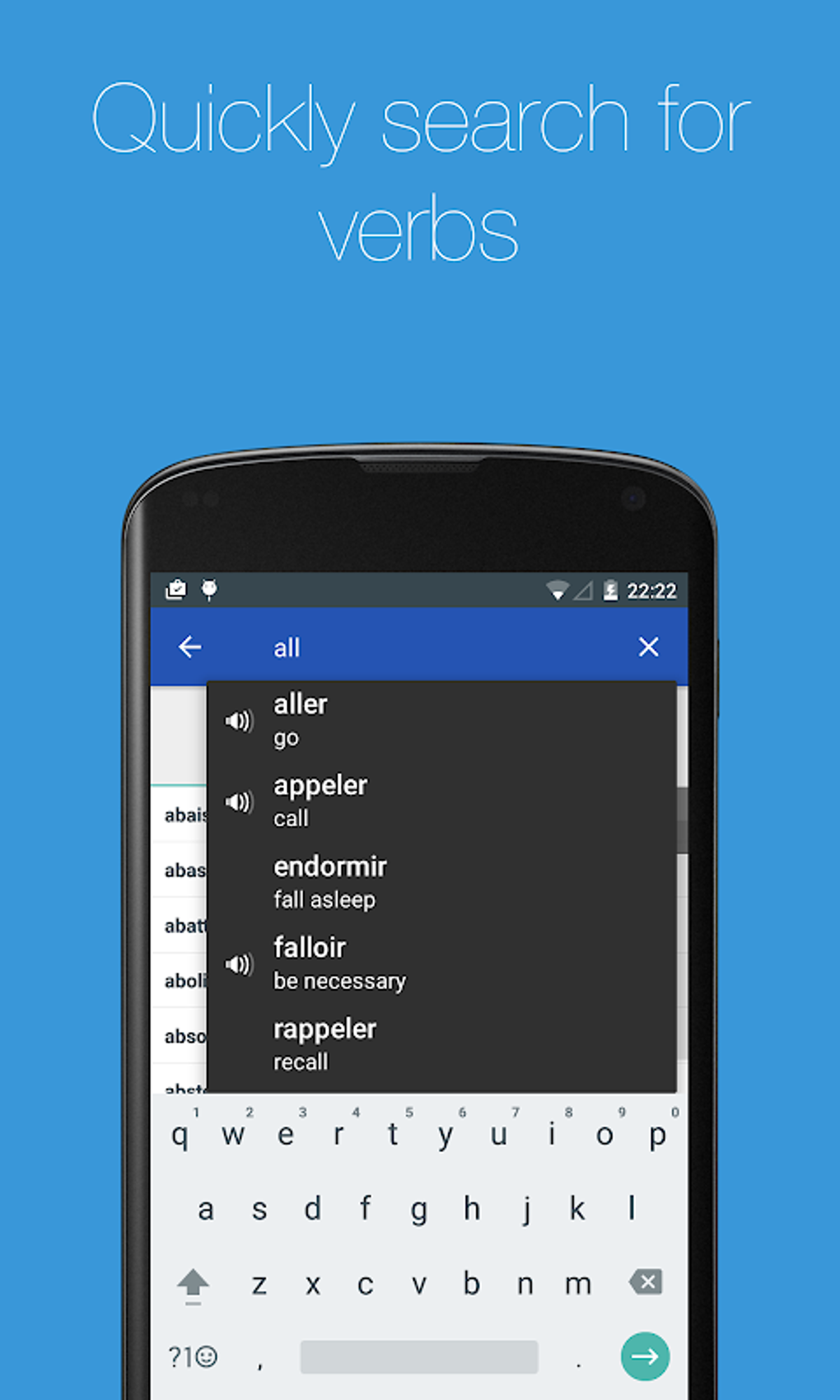 French Verb Conjugator APK for Android - Download