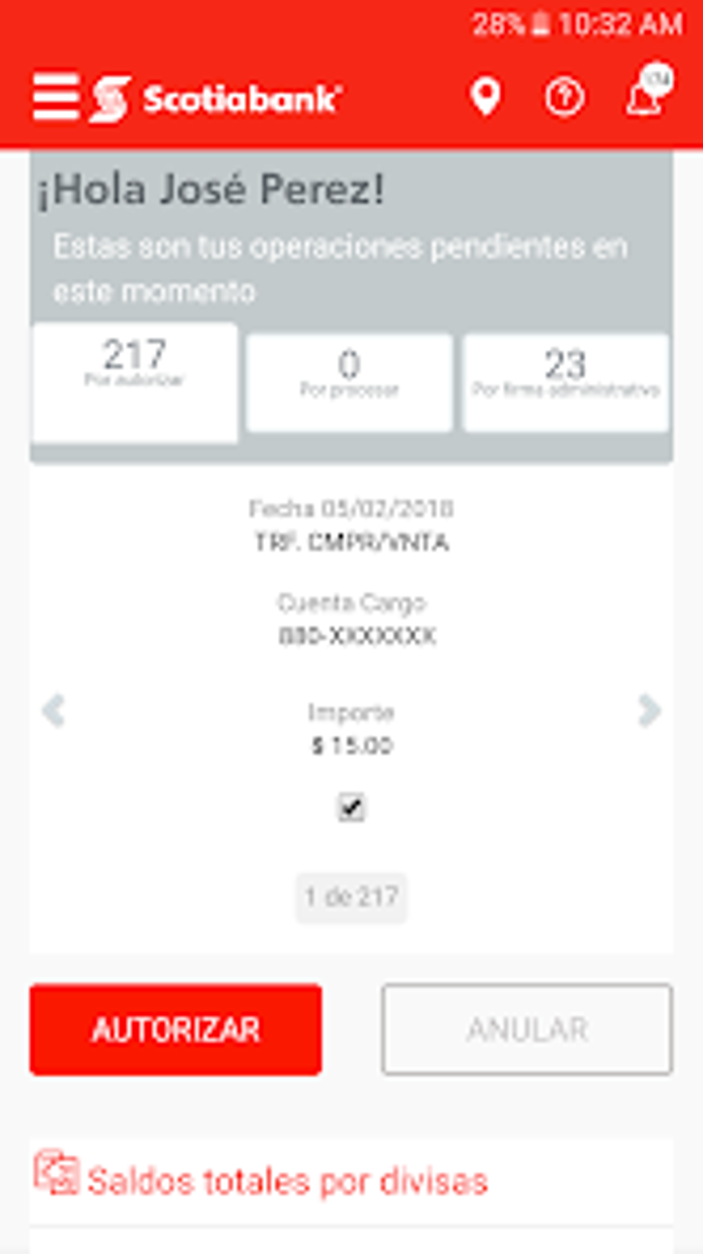 Telebanking móvil - Scotiabank para Android - Descargar