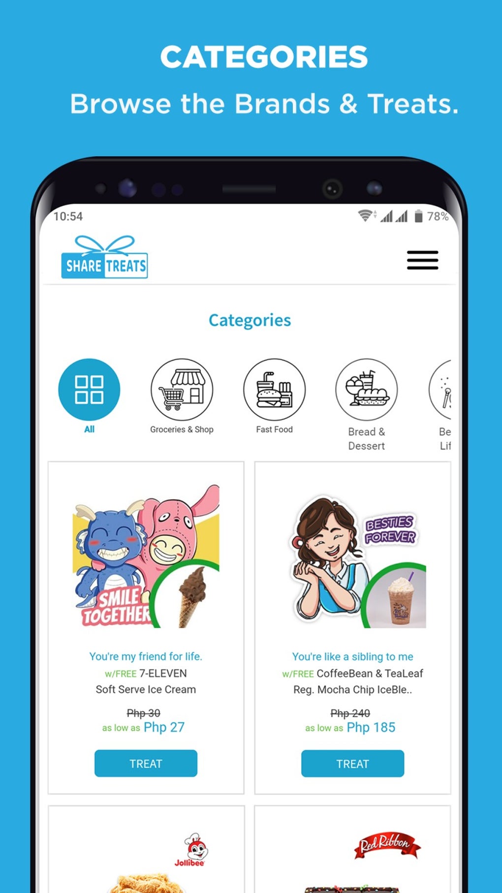 SHARE TREATS APK for Android - Download