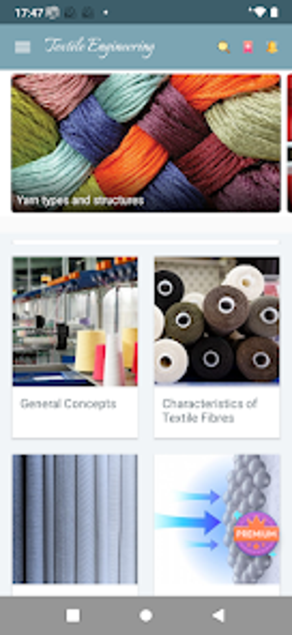 Textile Engineering for Android - Download