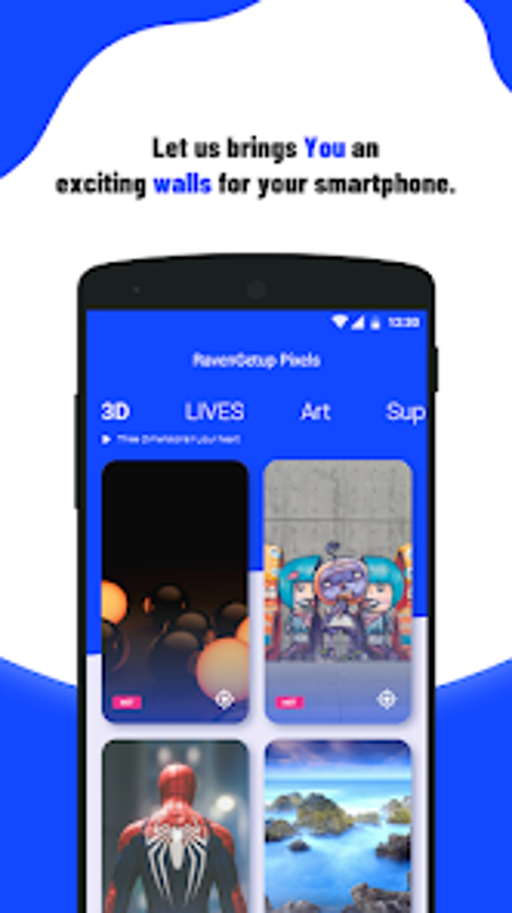Raven 4K and AMOLED screenset for Android - Download