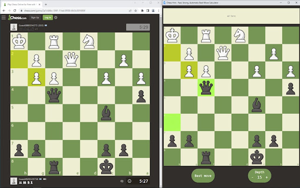 Chess Hint for Google Chrome - Extension Download