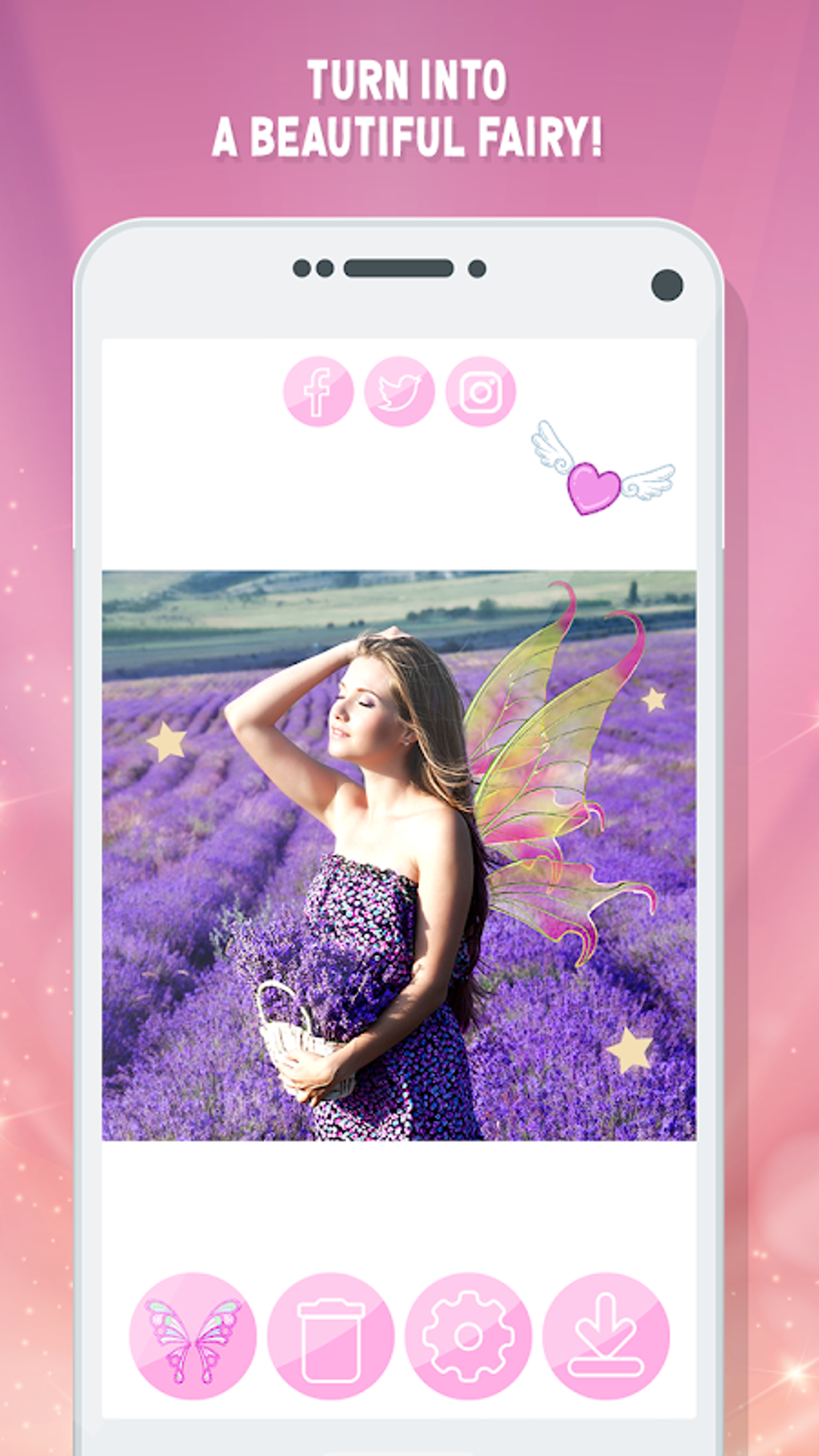Fairy Wings Photo Editor App APK for Android - Download