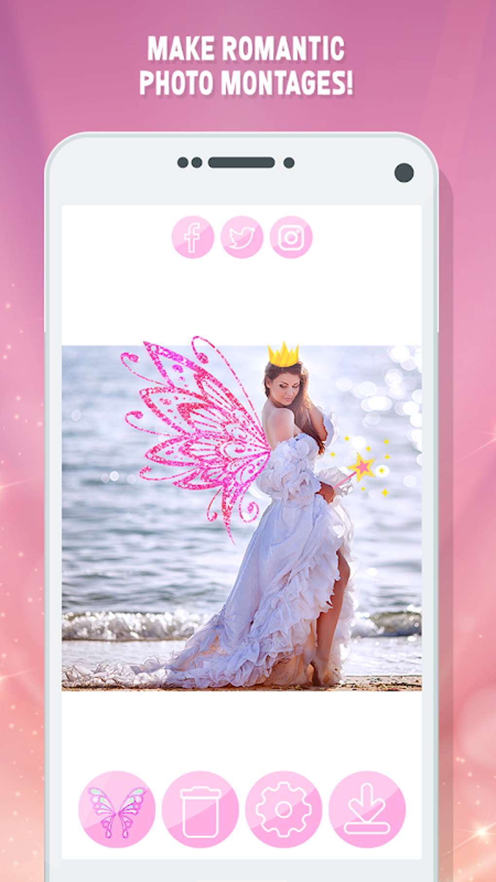 Fairy Wings Photo Editor App APK para Android - Descargar