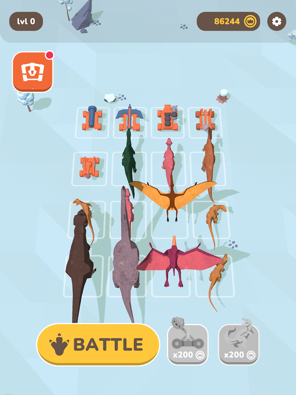 Dinosaur Merge Battle for Android - Download