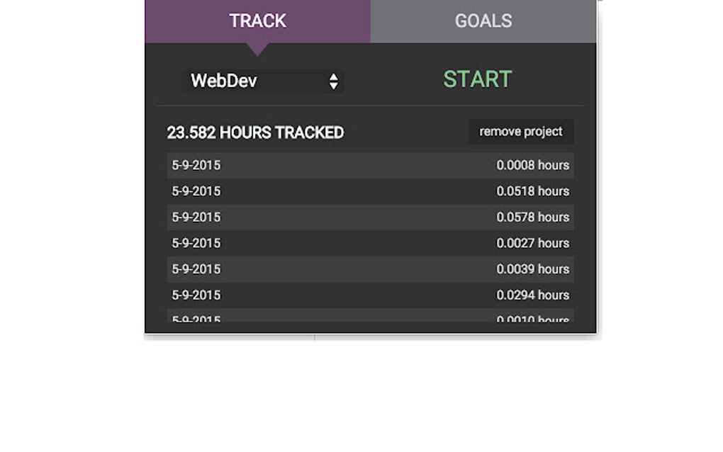 Web Time Tracker Google Chrome 용 - 확장 프로그램 다운로드