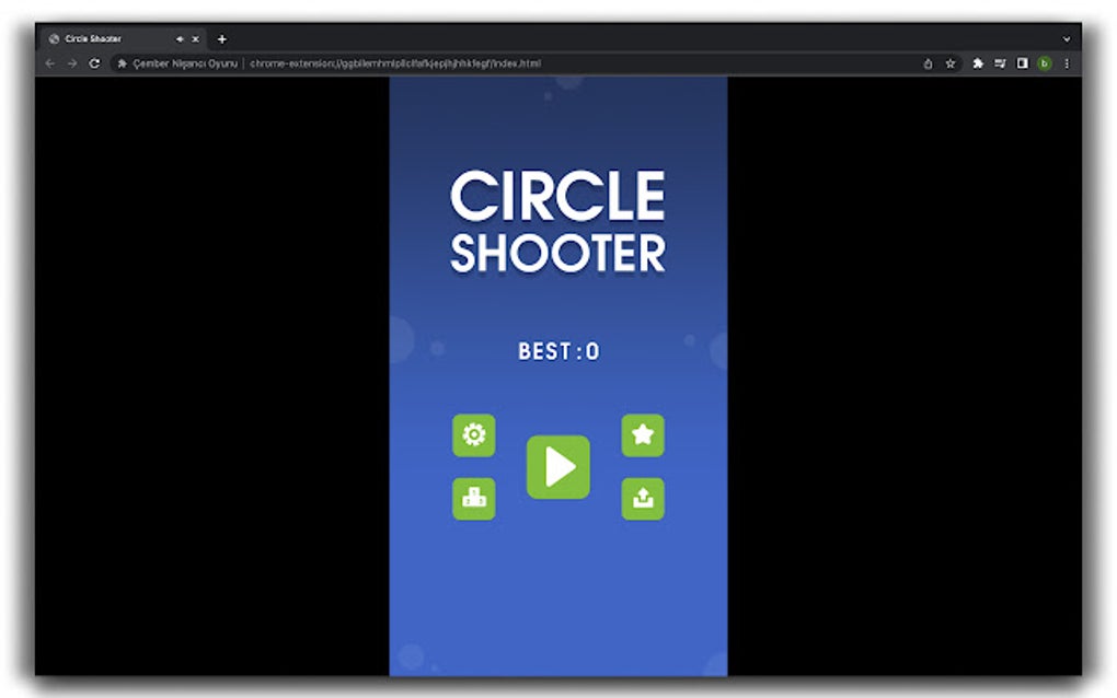 Circle Shooter Game - HTML5 Game for Google Chrome - Extension Download