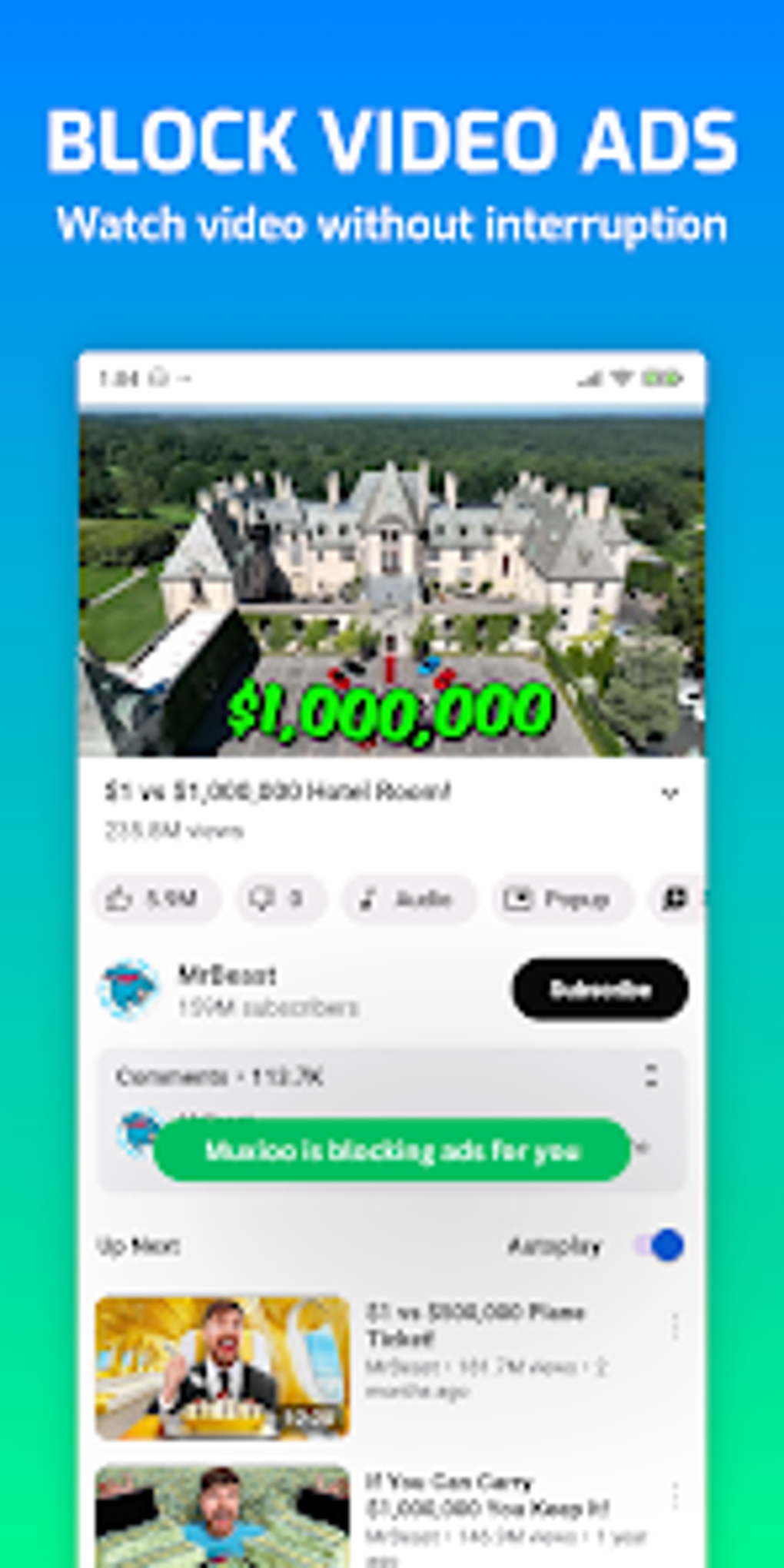 Muxioo: Pure Tube Video Player для Android — Скачать