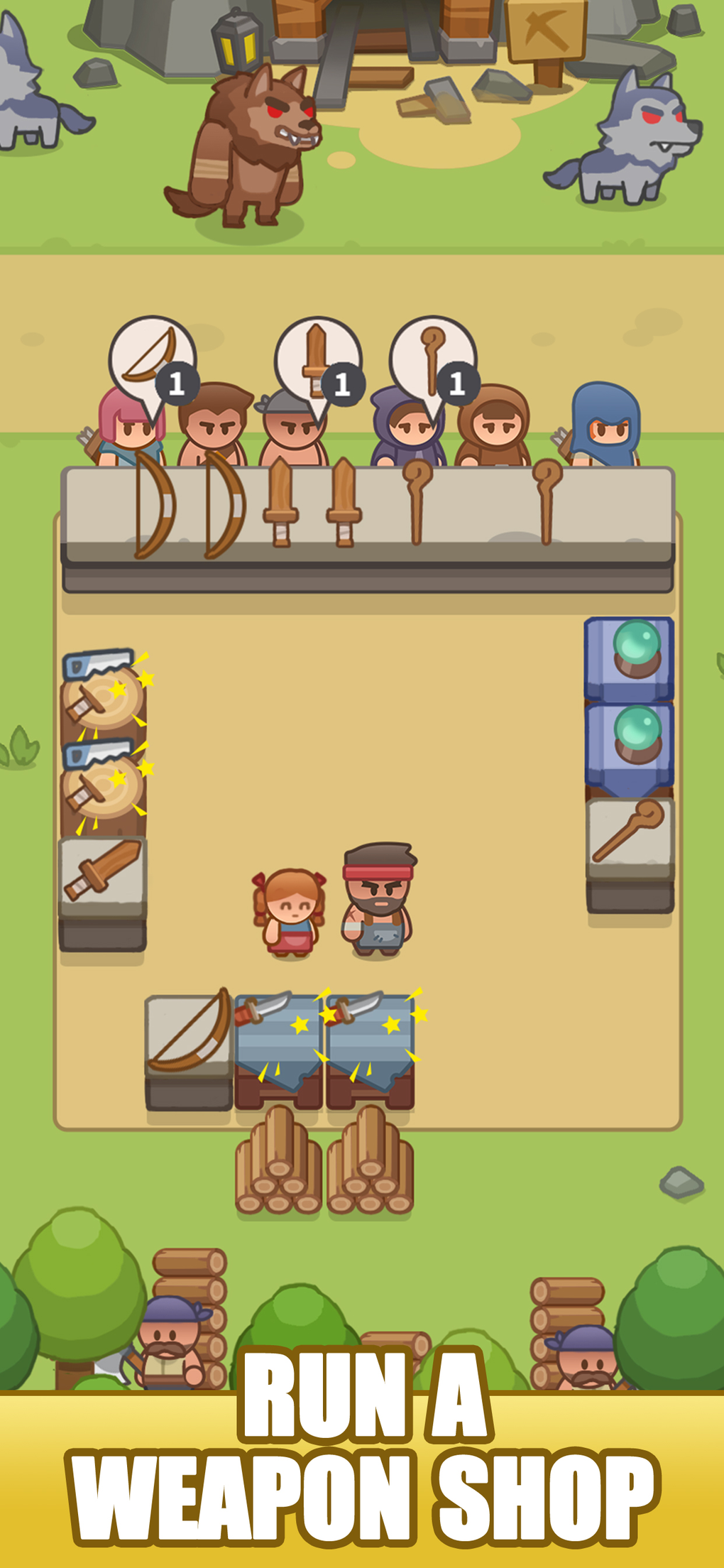 Idle Weapon Shop para iPhone - Descargar