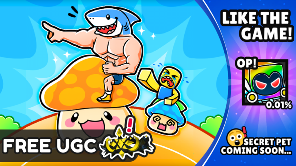 FREE LIMITED Mushroom Race para ROBLOX - Juego Descargar