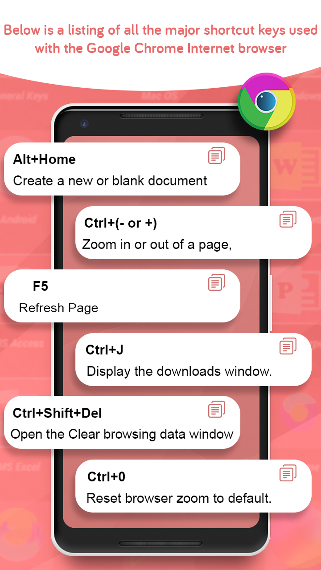 Computer keyboard shortcut keys for Android - Download