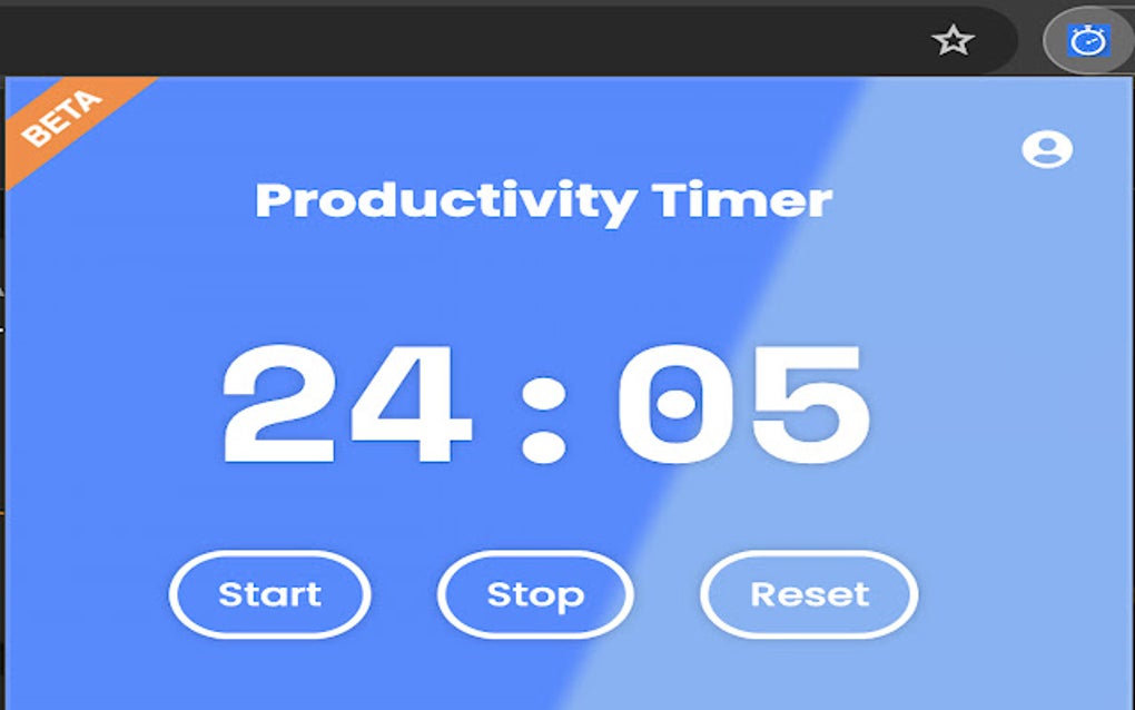 Productivity Timer for Google Chrome - Extension Download