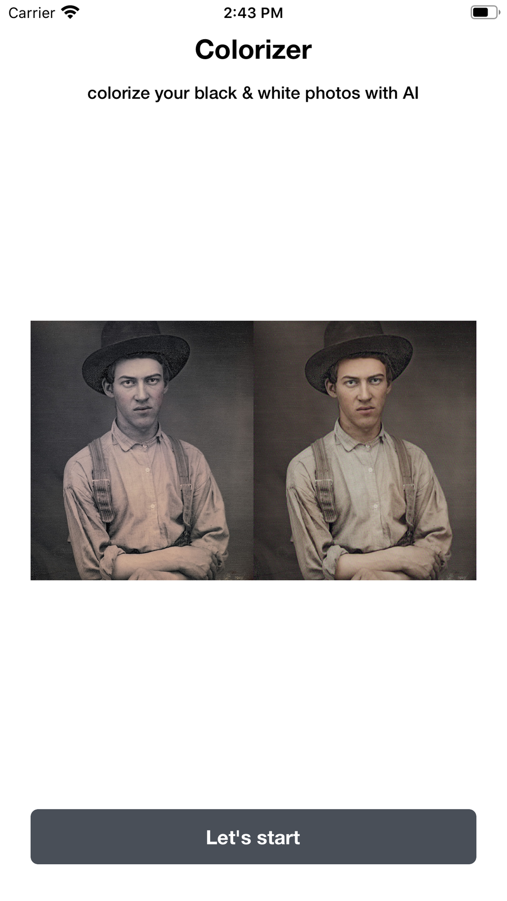 Colorizer - AI colorization for iPhone - Download