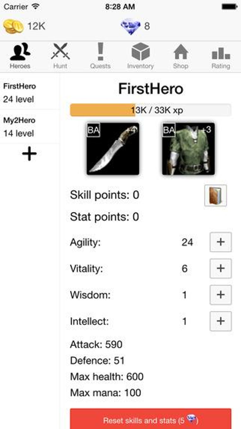 Android için Heroes Sim APK - İndir