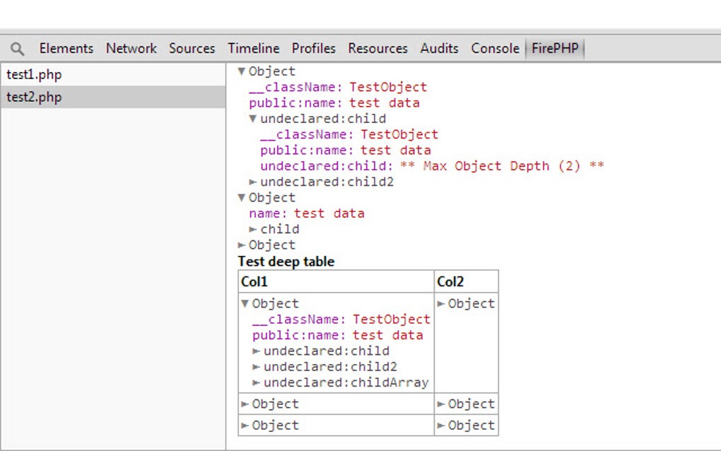 FirePHP for Chrome para Google Chrome - Extensión Descargar