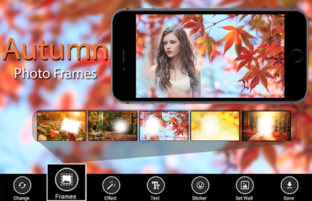 Autumn Photo Frames - leaf col for Android - Download