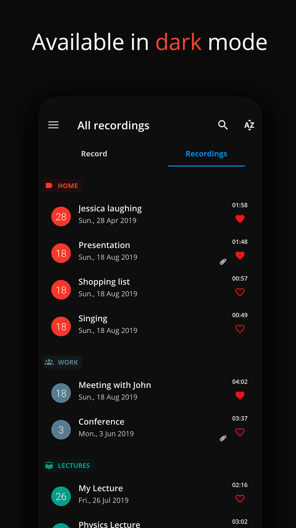 Audio Recorder for Android - Download