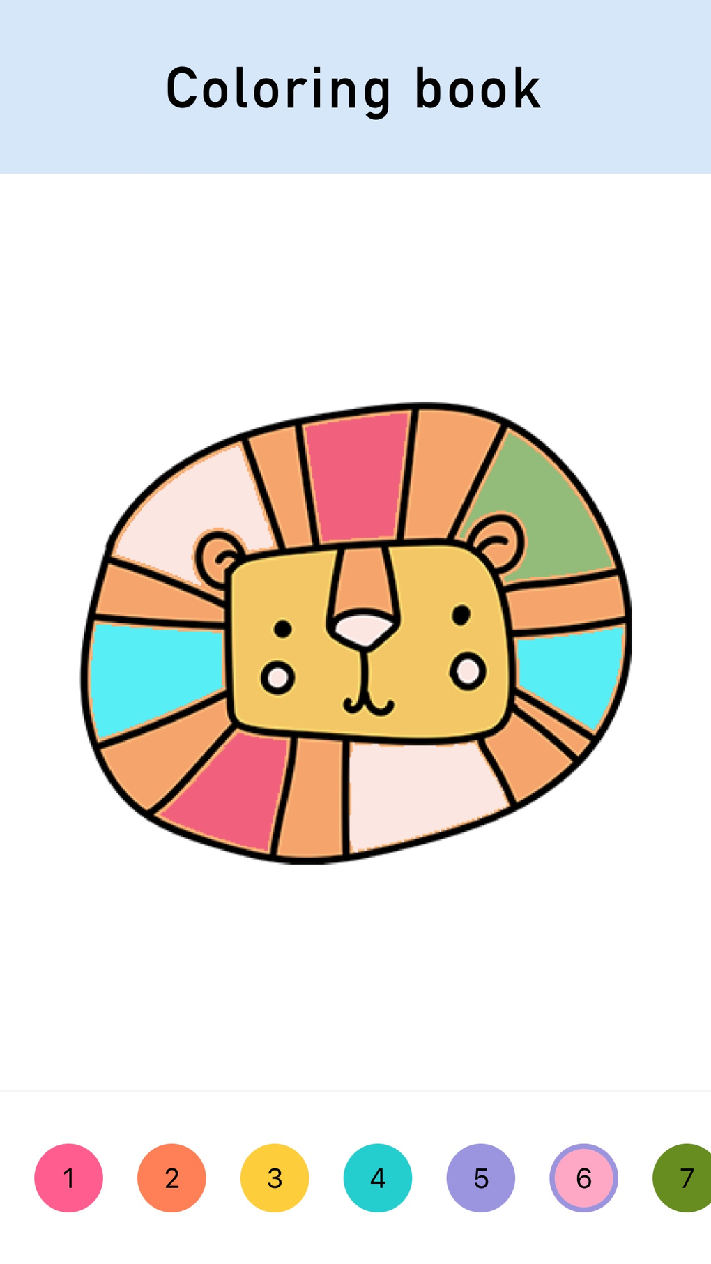 Coloring book-Paint by number pour iPhone - Télécharger