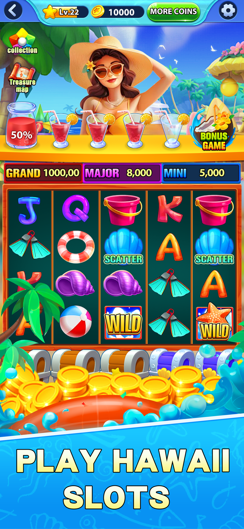 Hawaii Lady Mania para iPhone - Descargar