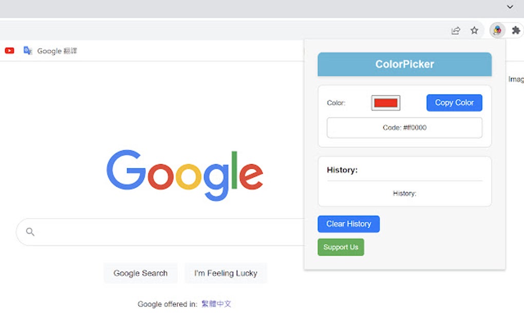 Color Picker per Google Chrome - Estensione Download