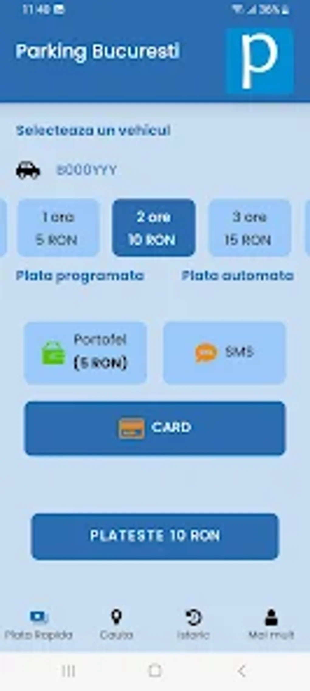 Parking Bucuresti para Android - Descargar