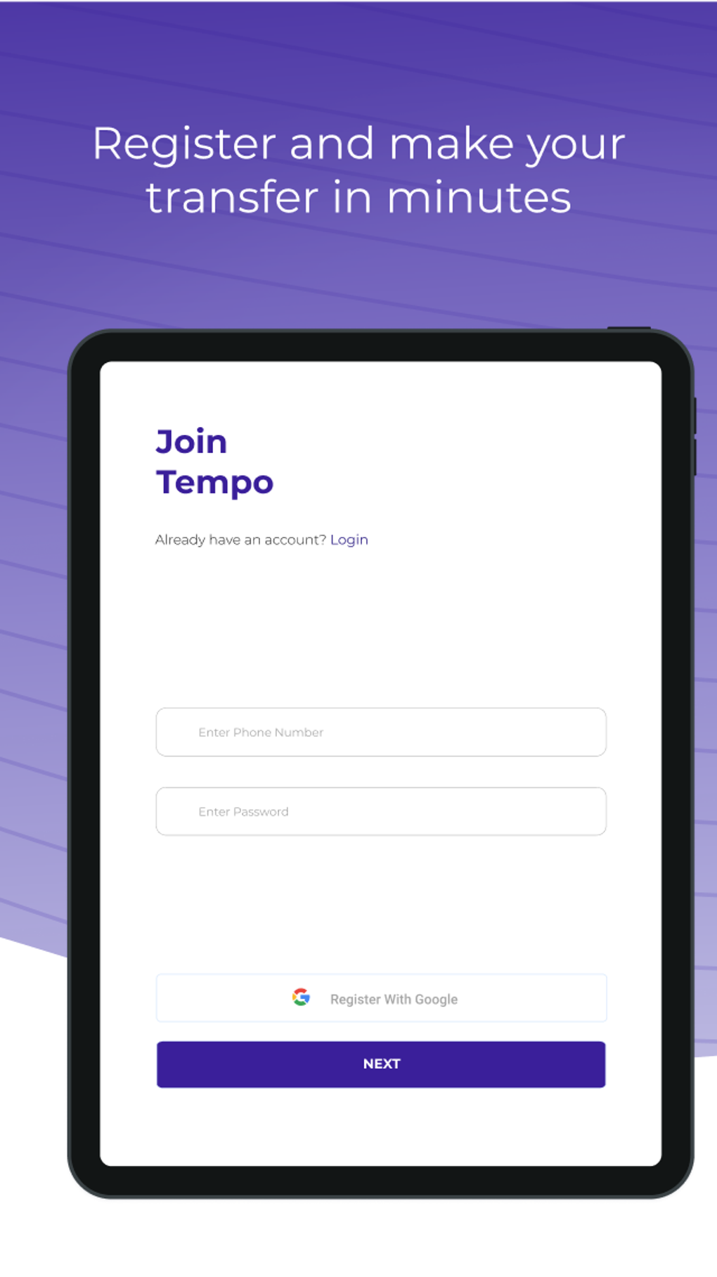 Tempo Money Transfer APK for Android - Download