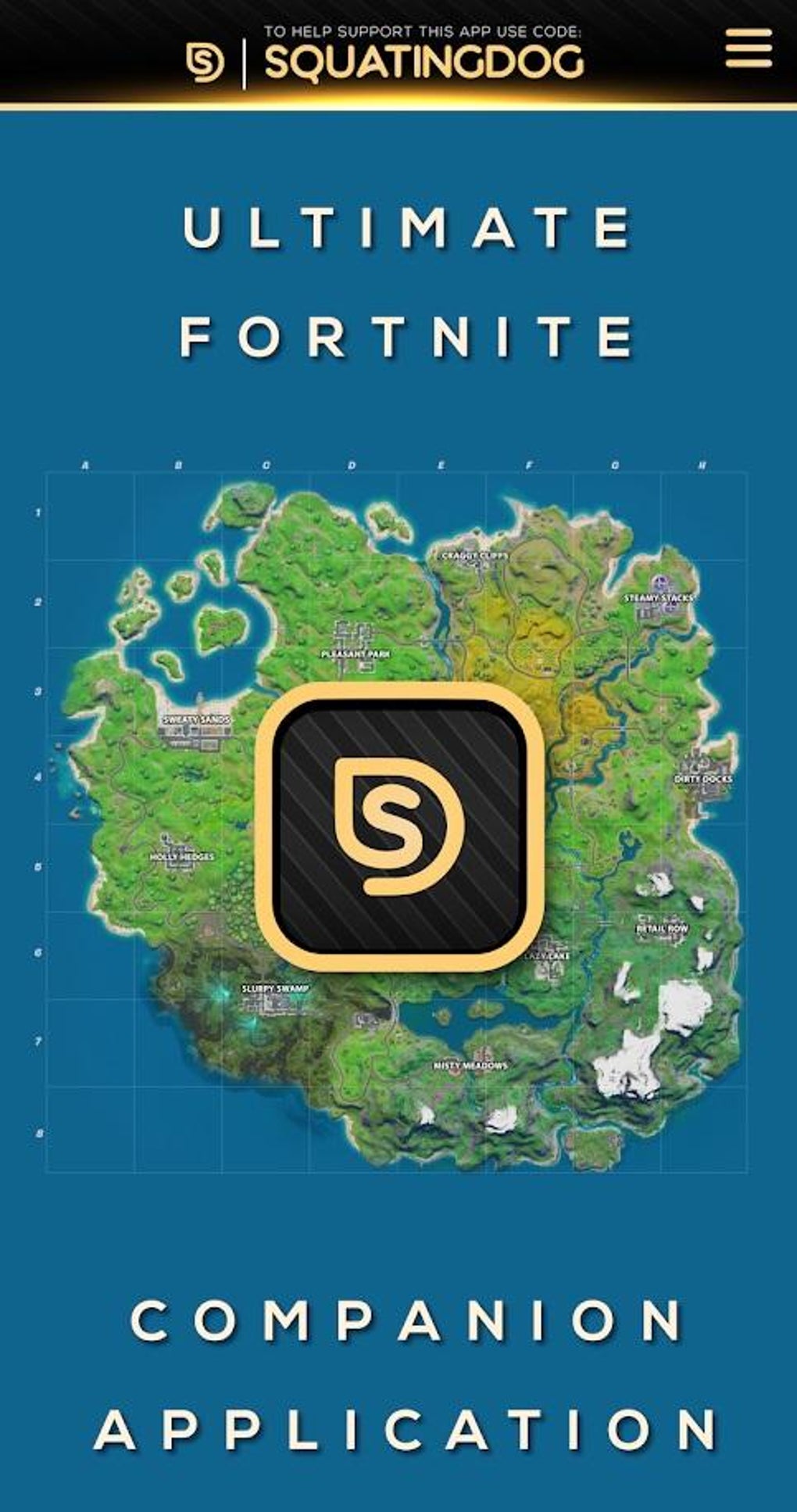 Squatingdog - Unofficial Companion for Fortnite APK for Android - Download