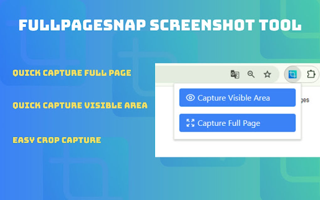 FullPageSnap - Screenshot Tool for Google Chrome - Extension Download