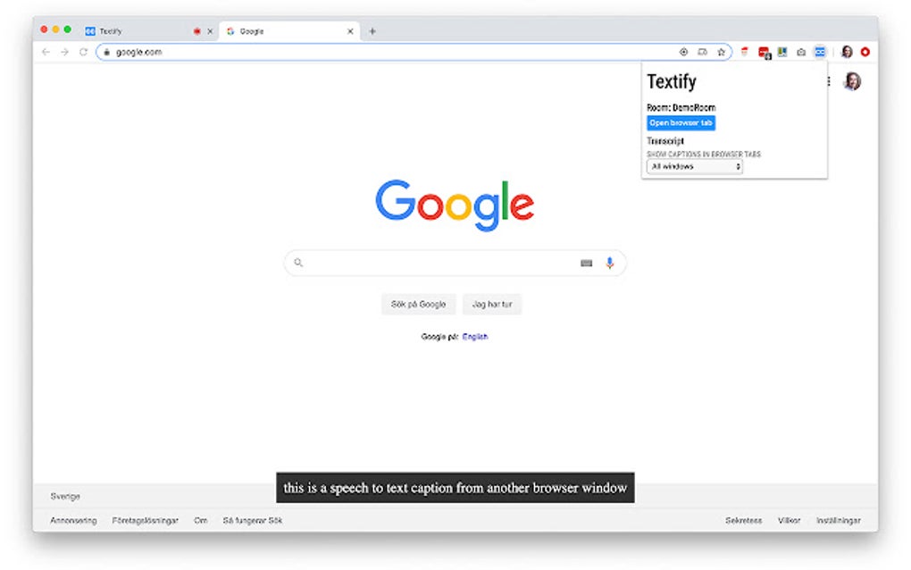 Textify for Google Chrome - Extension Download