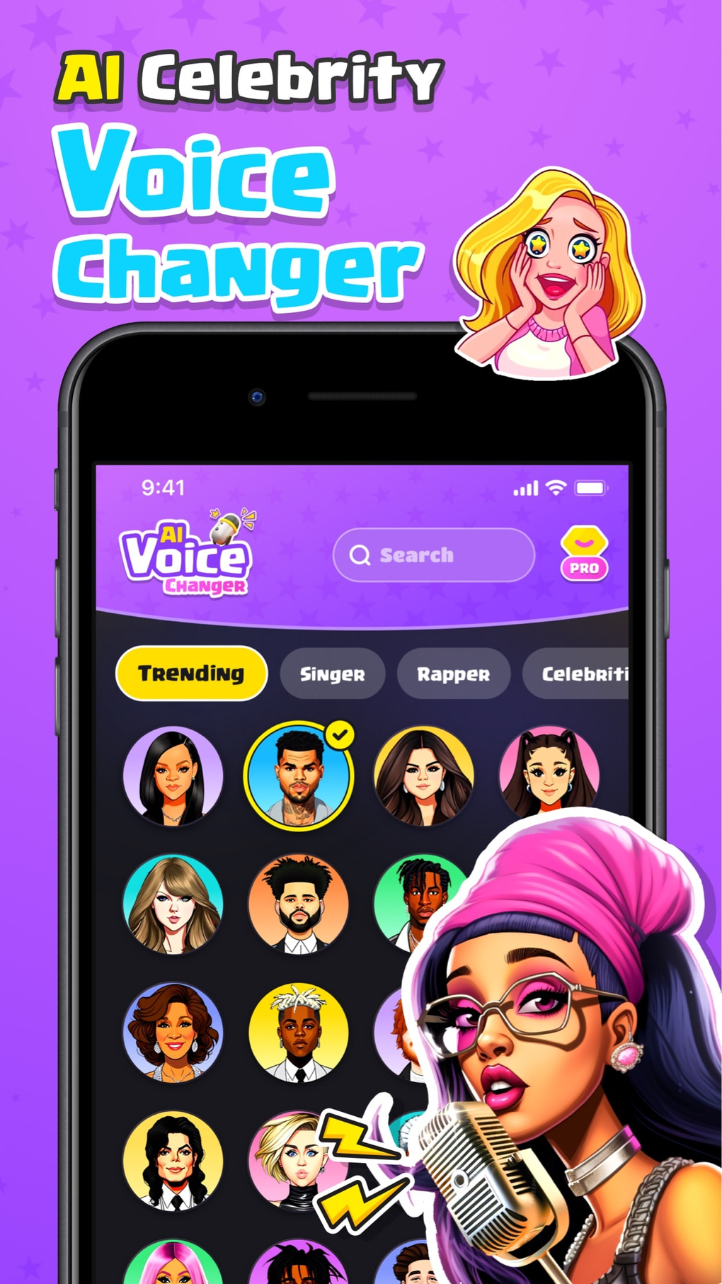 AI Voice Changer - Celebrity para iPhone - Download