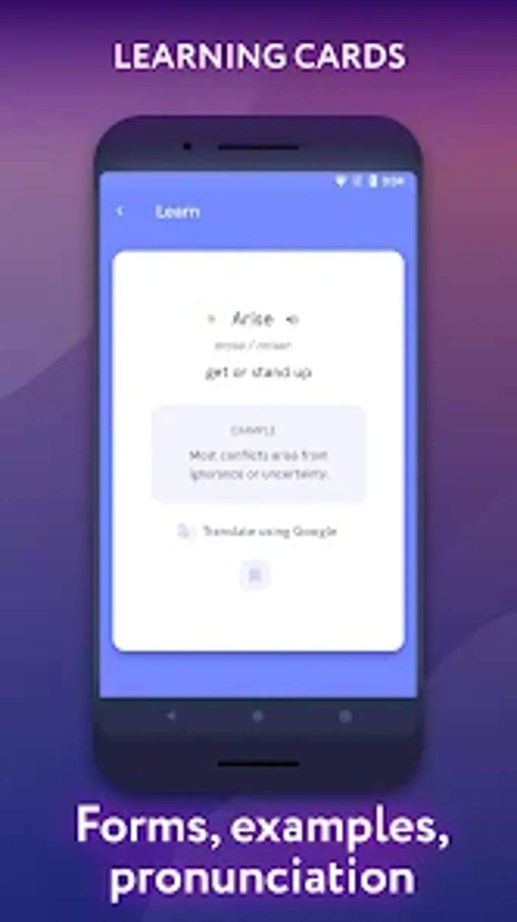 Android 용 English Irregular Verbs - 다운로드